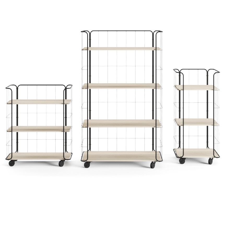 Industrial Bakers Trolley - 3D Model for VRay