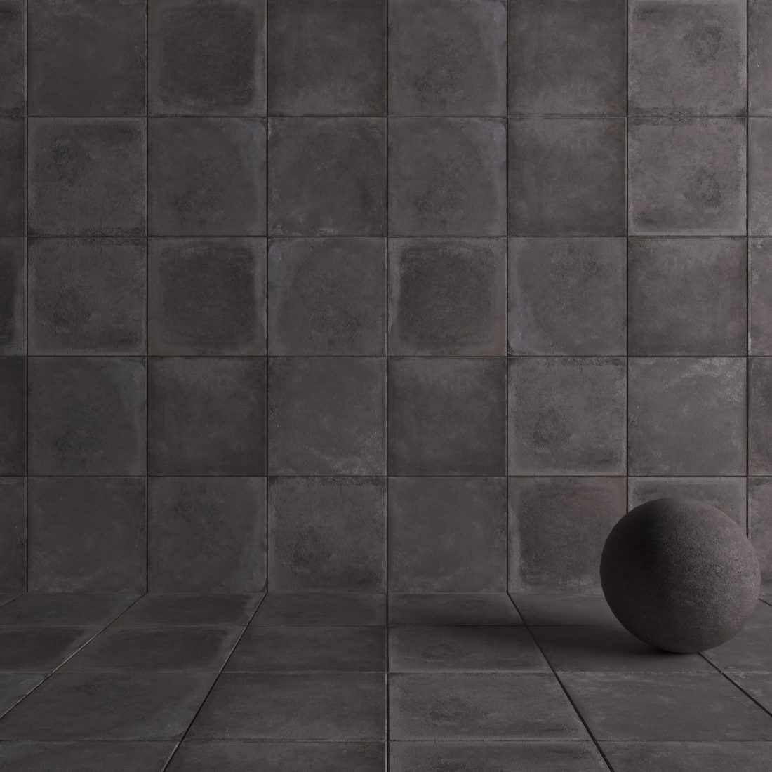 Flaviker Backstage Graphite 60x60 Material for VRay, Corona | CGMood