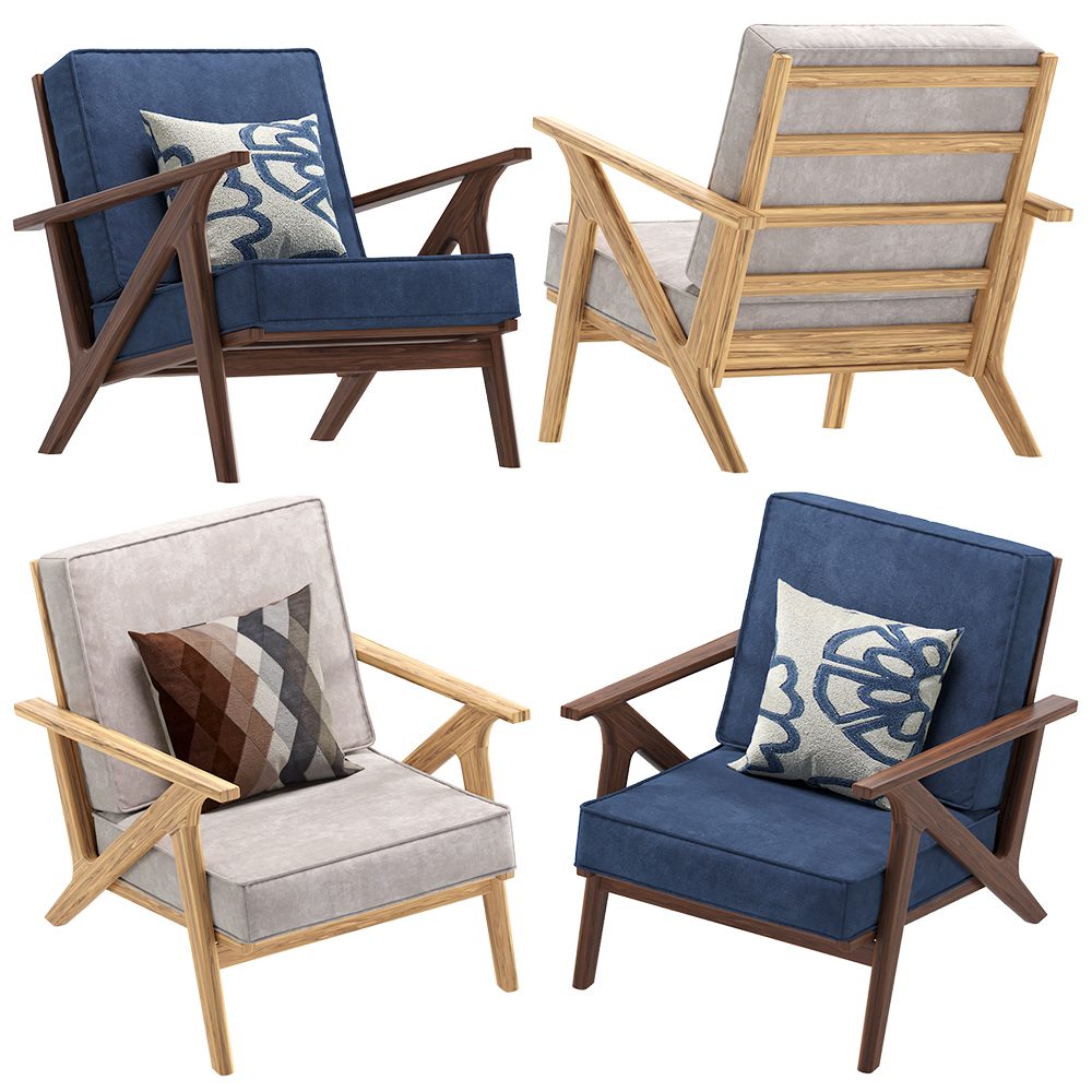 Lanston Armchair 3D Model for Corona | CGMood