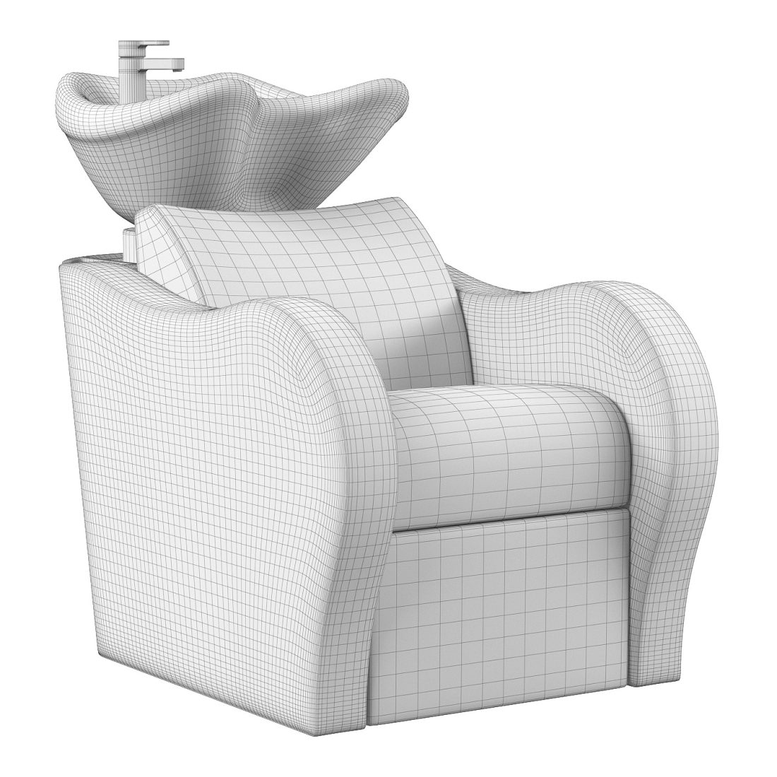 Luxury Shampoo Unit - 3D Model for VRay, Corona