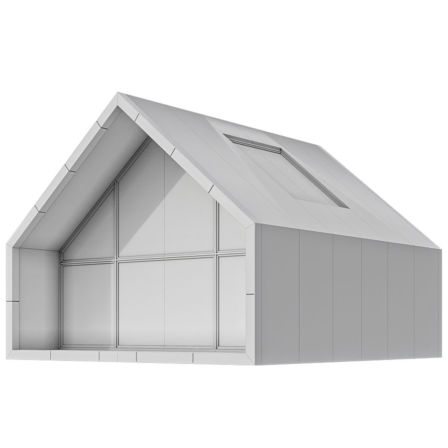 Modern House 2022 13 - 3D Model for Corona