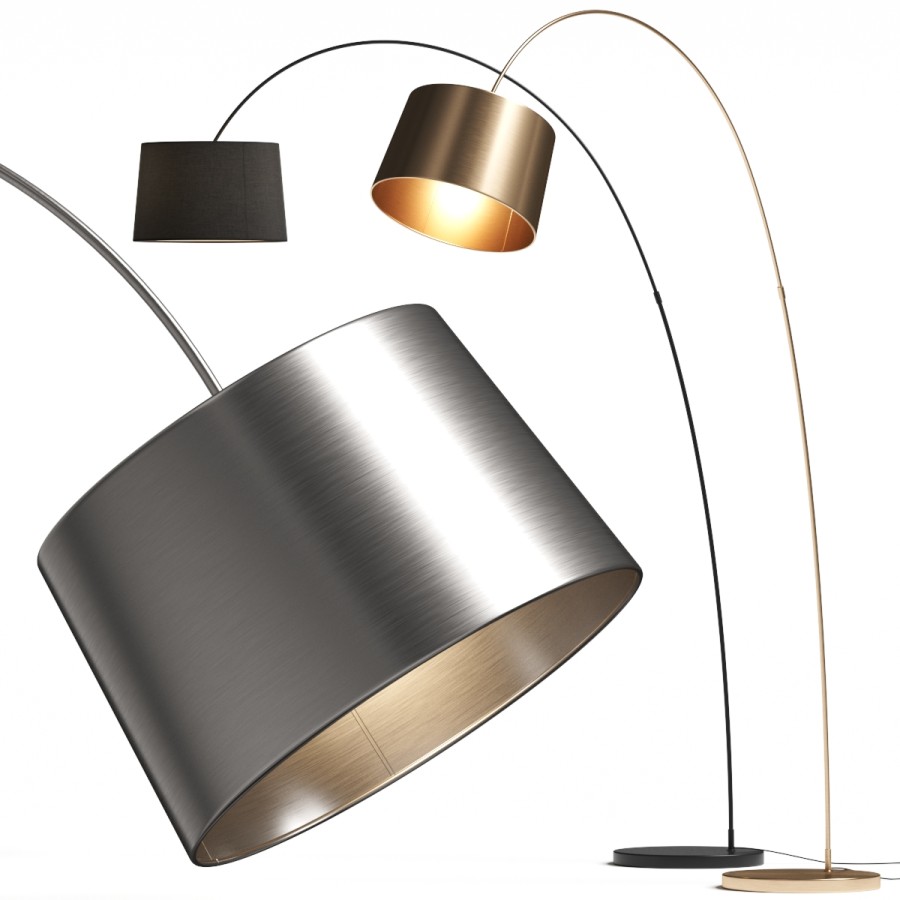 Boconcept Kuta Floor Lamp - 3D Model for VRay, Corona