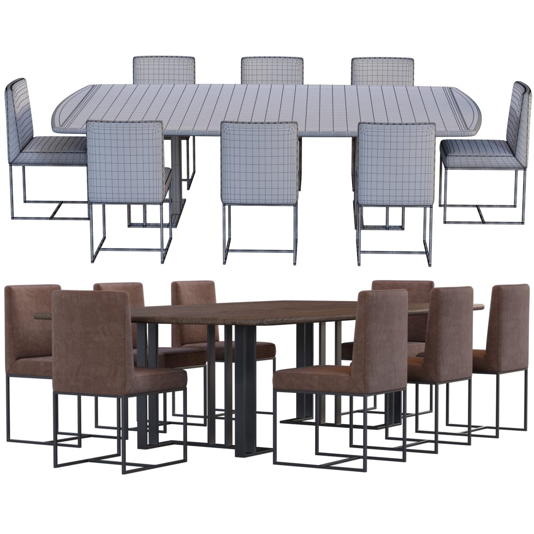 Charlie Table By Meridiani 3D Model for Corona | CGMood