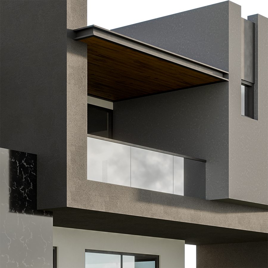 Modern House 2022-17 - 3D Model for Corona