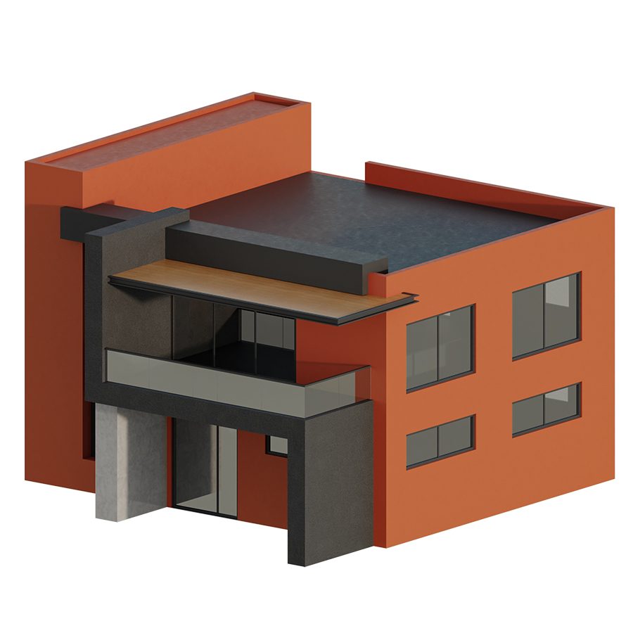 Modern House 2022 18 - 3D Model for Corona