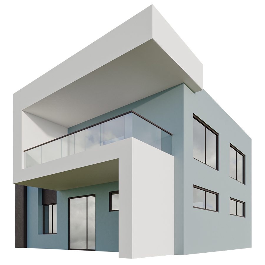 Modern House 2022 19 - 3D Model for Corona