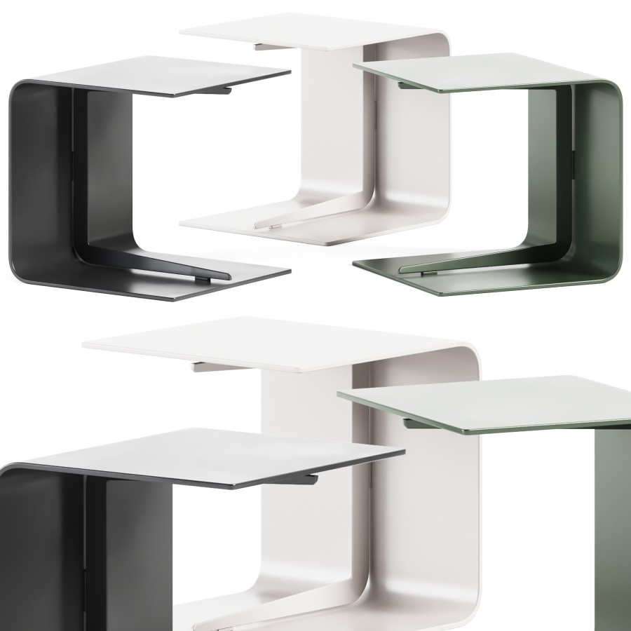 Infinity Side Table By Objects & Ideas 3D Model for Corona | CGMood