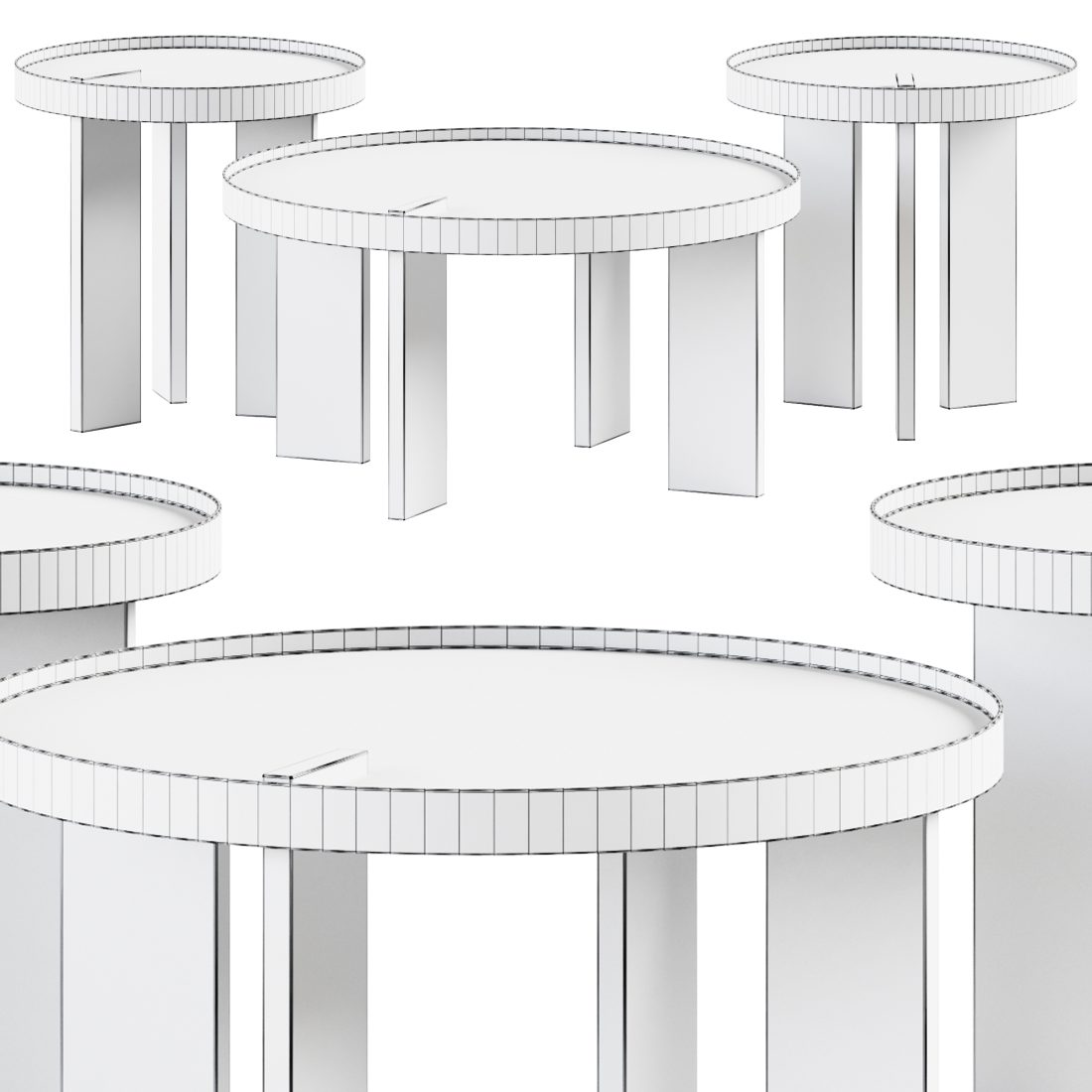 Bruno Coffee Table By Temahome - 3D Model for Corona