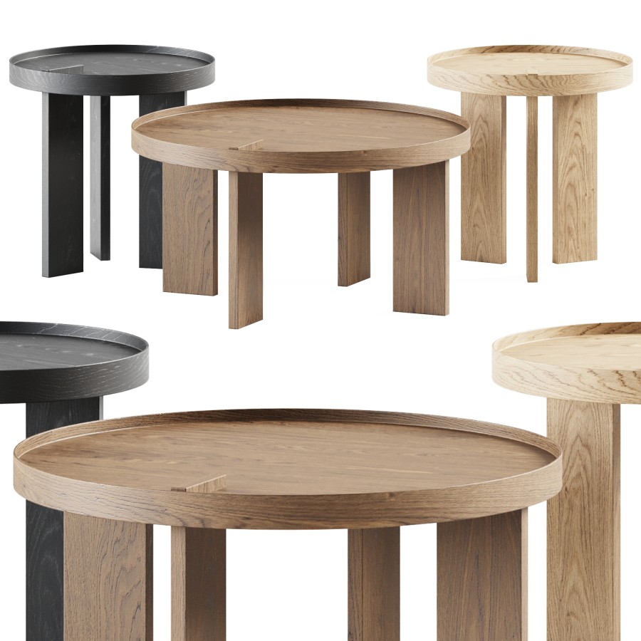 Bruno Coffee Table By Temahome - 3D Model for Corona
