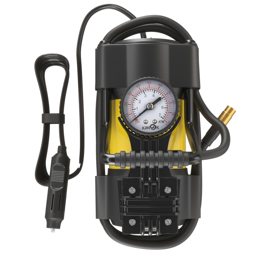 Car Compressor - 3D Model for VRay, Corona