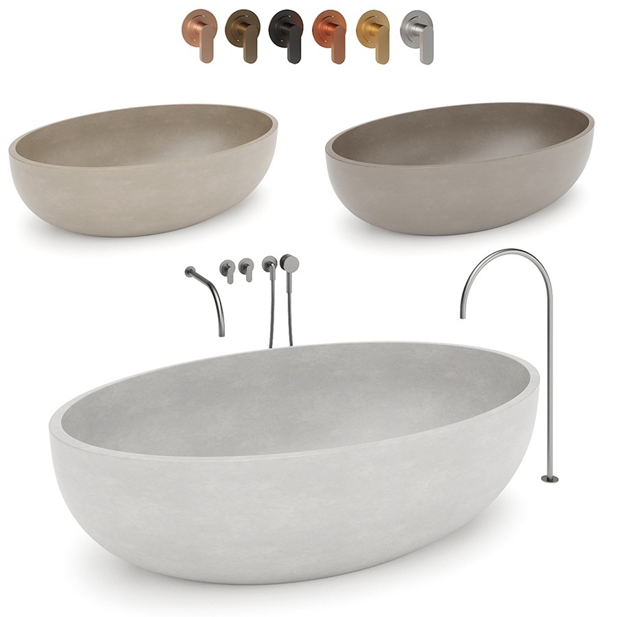 John Pawson Bath Set By Cocoon - 3D Model for Corona