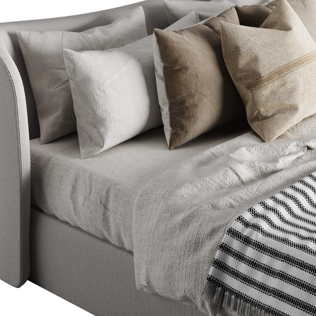 Pianca Embrace Bed 3D Model for Corona | CGMood