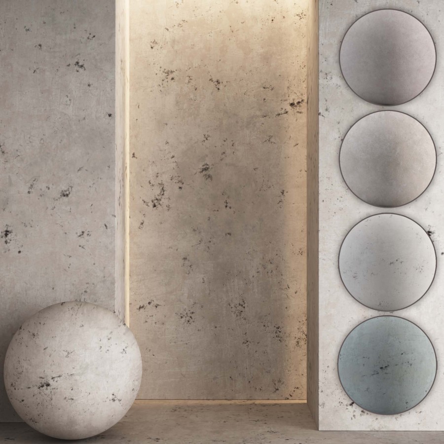 Collection Concrete 02 - 3D Model for VRay