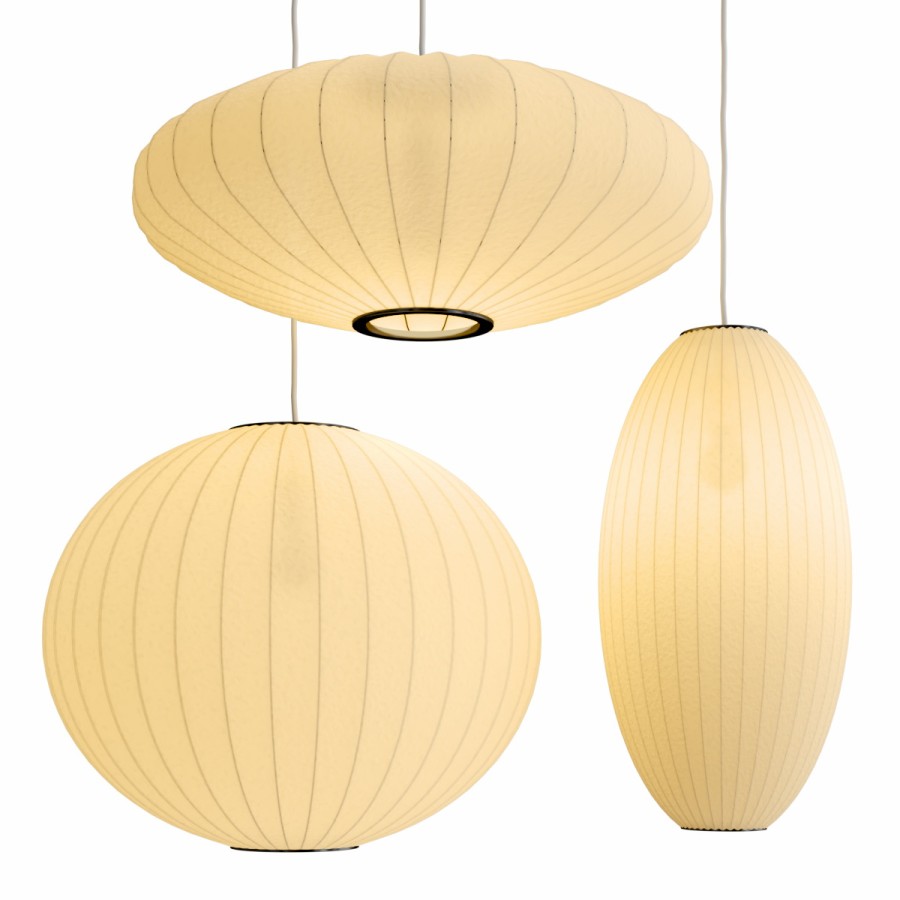 Silk Pendant - 3D Model for VRay, Corona