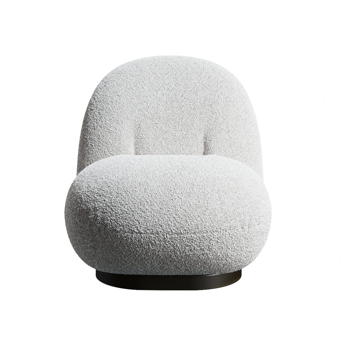 Ambar Boucle Chair By Dearcos - 3D Model for Corona