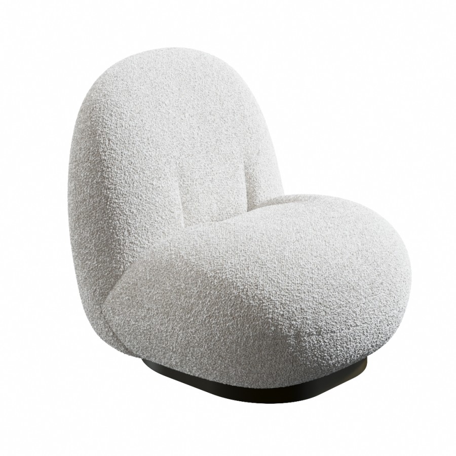 Ambar Boucle Chair By Dearcos - 3D Model for Corona