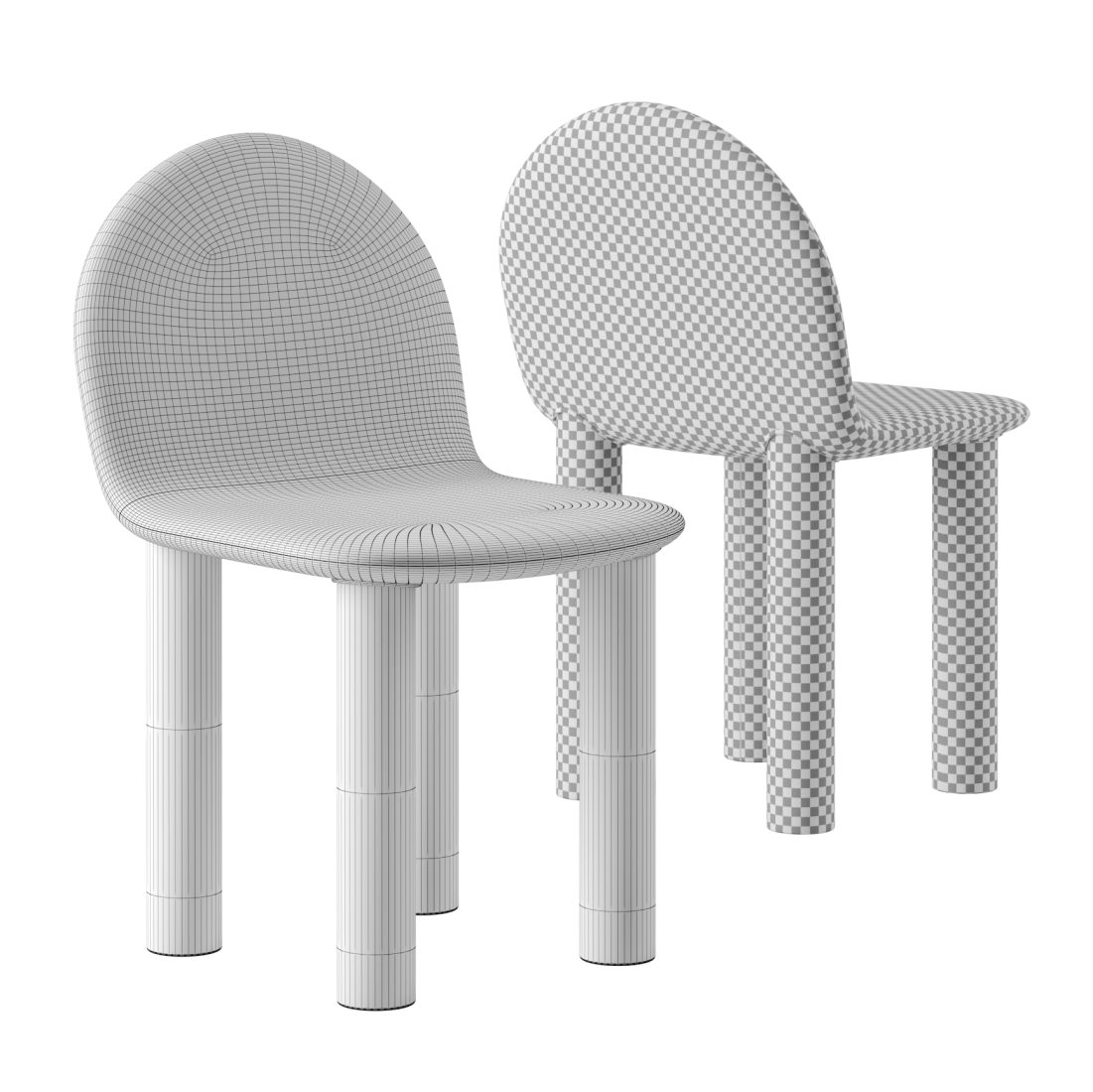 Arch Chair By Sarah Ellison 3D Model for Corona | CGMood
