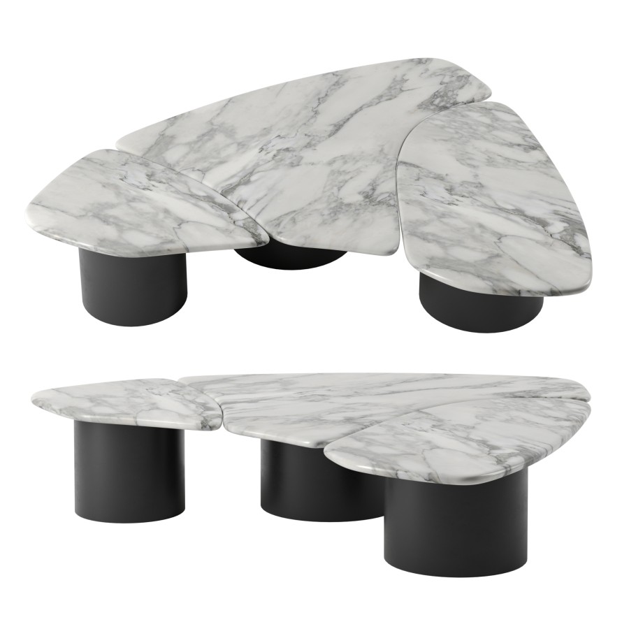 Tectra Coffee Table By Adam Court 3D Model for Corona | CGMood