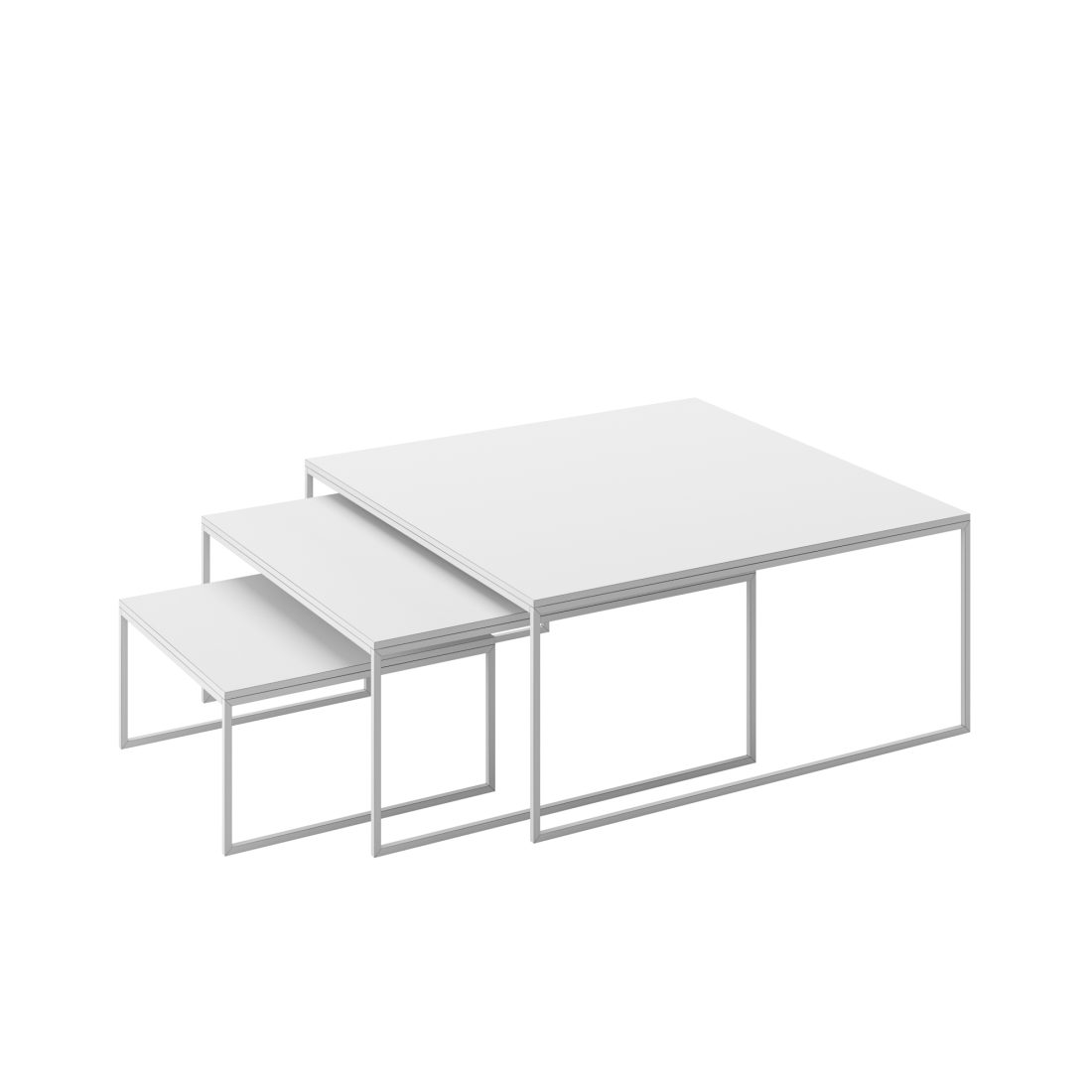 Bolia Coffee Table Como1 - 3D Model for VRay, Corona