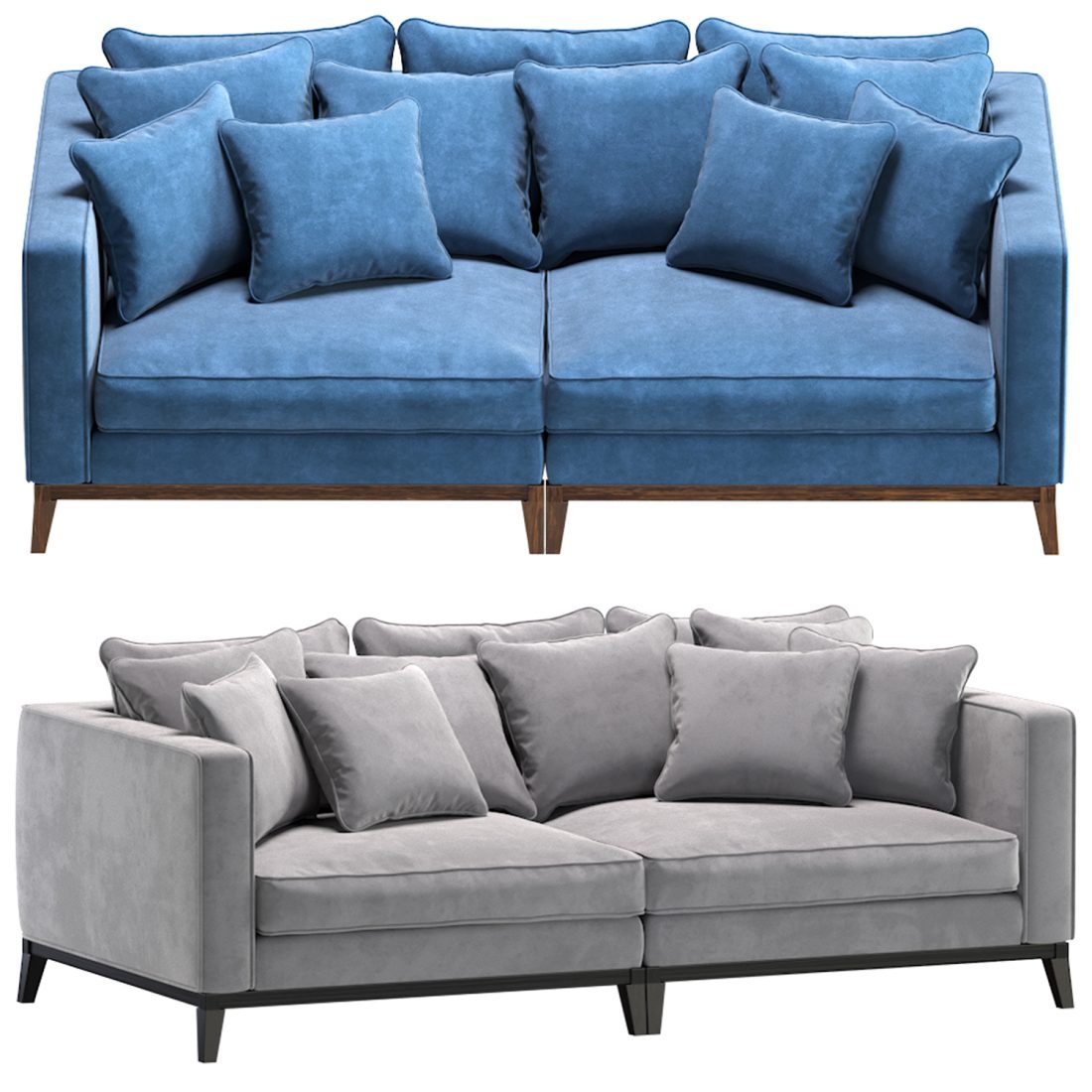 Sofa Salt Lake By Cazarina Interiors 3D Model for Corona | CGMood