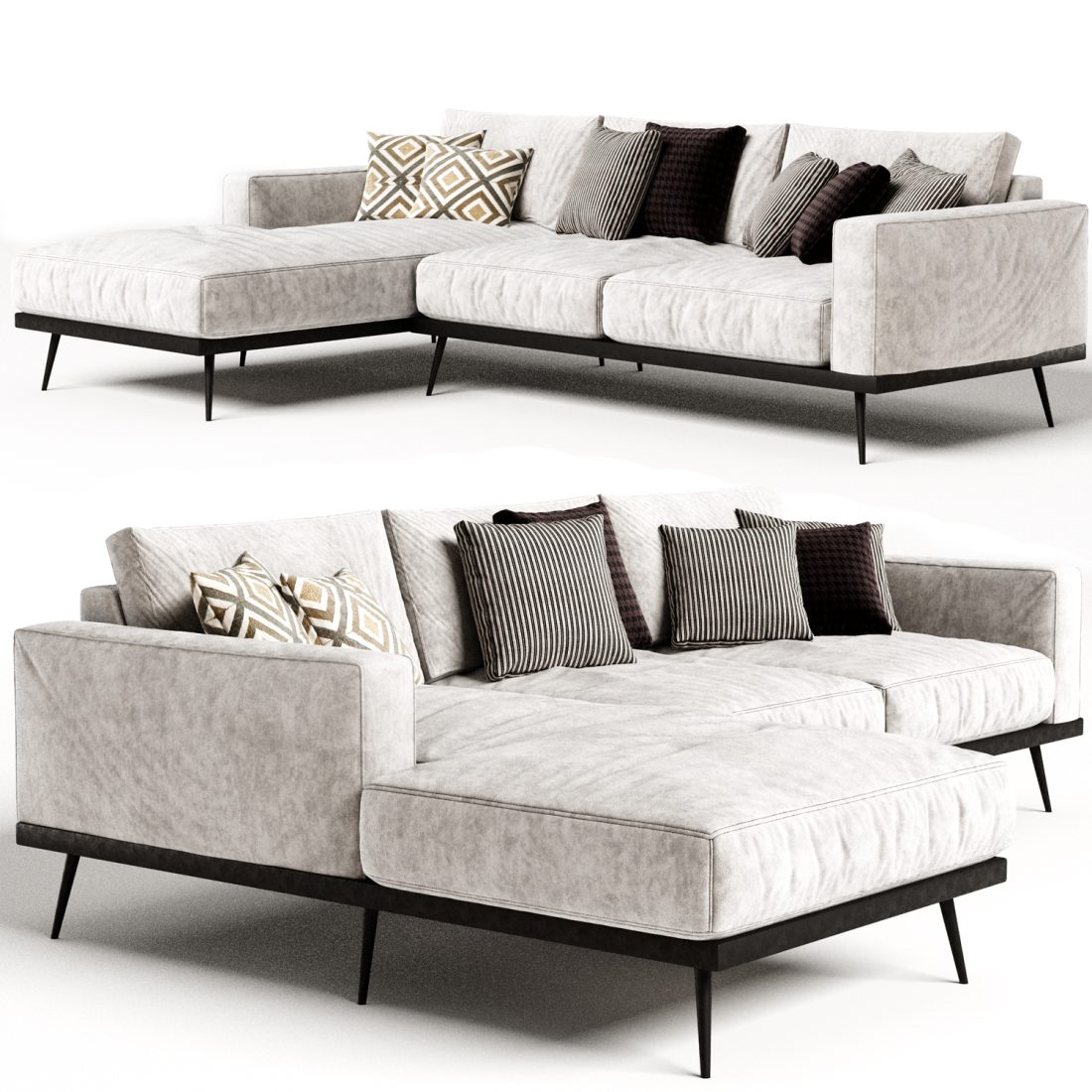Sofa Boconcept Carlton 3D Model for Corona | CGMood