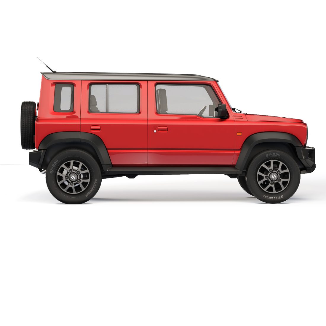 Suzuki Jimny 5-door 2023 - 3D Model for VRay