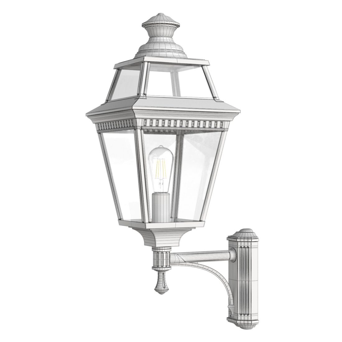 Roger Pradier Outdoor Wall Lamp Vosges 3D Model for Corona | CGMood