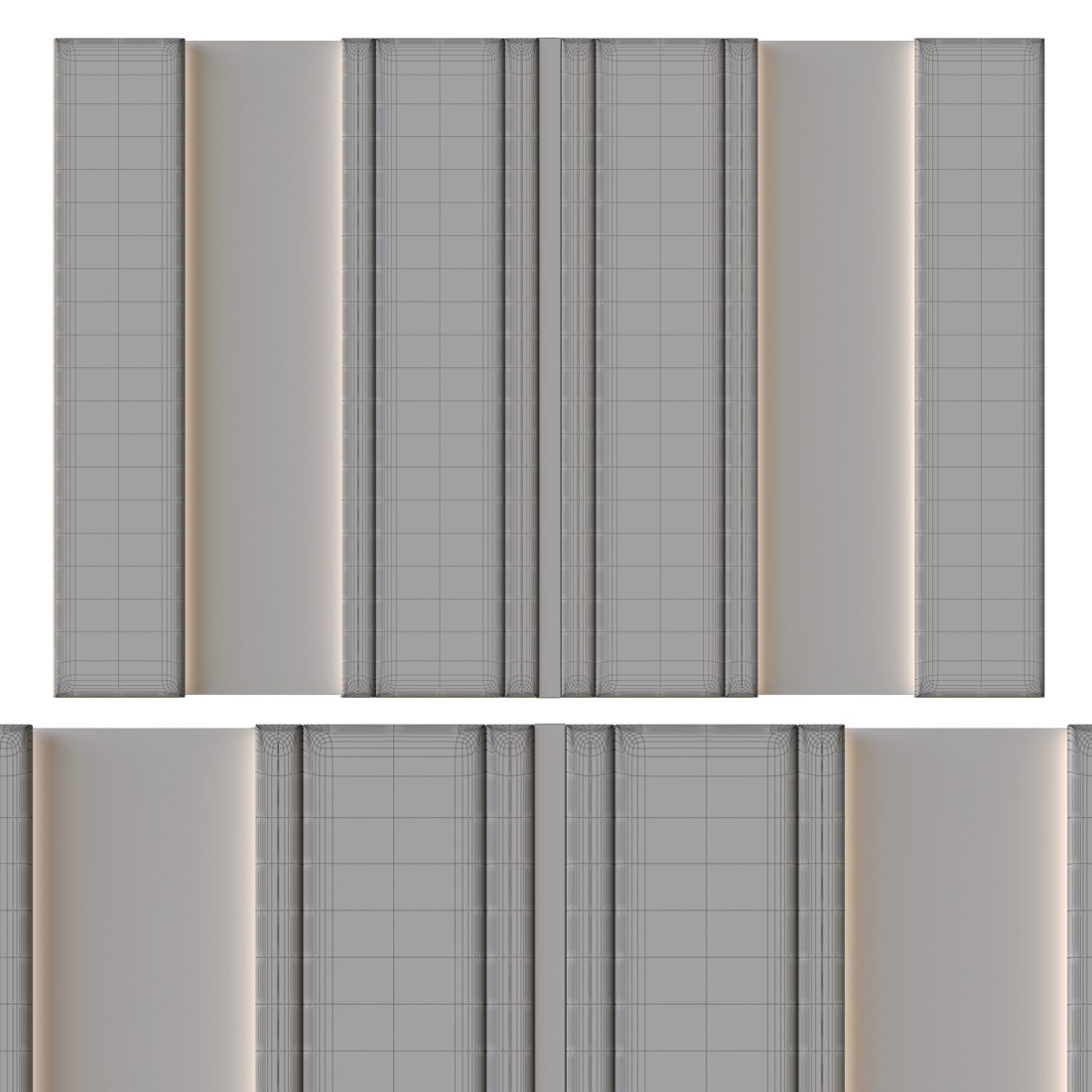 Wall Panel №4 3D Model for VRay | CGMood