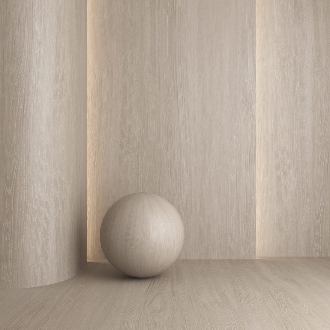 Wood Materials Oak - 7 Colors - Set 03 - 3D Model for VRay, Corona