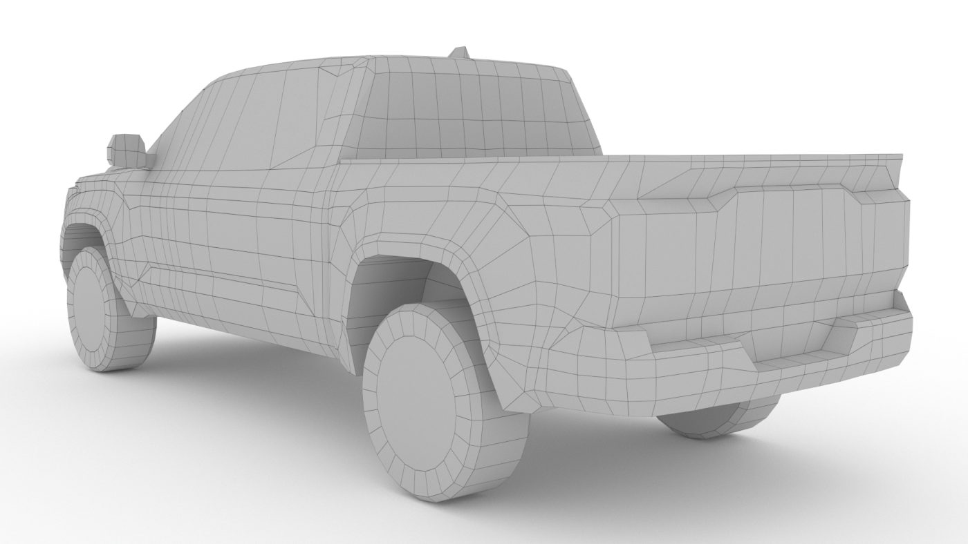 Toyota Tundra Capstone 2022 3D Model for Corona | CGMood