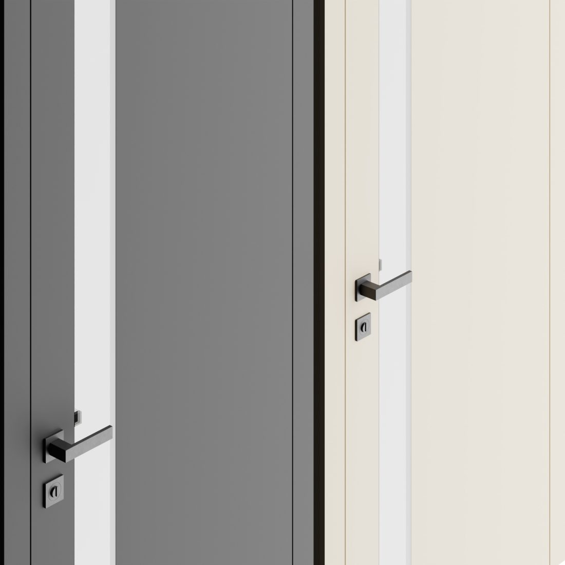 Interior Doors Loft Berta V 3D Model for Corona | CGMood