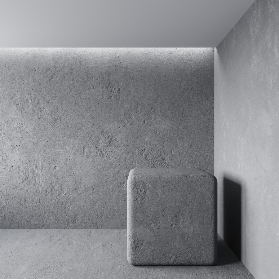 Concrete - 3D Model for VRay