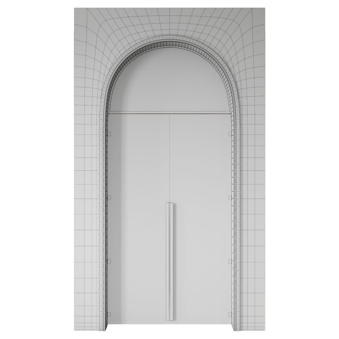 Arched Doors №2 3D Model for VRay | CGMood