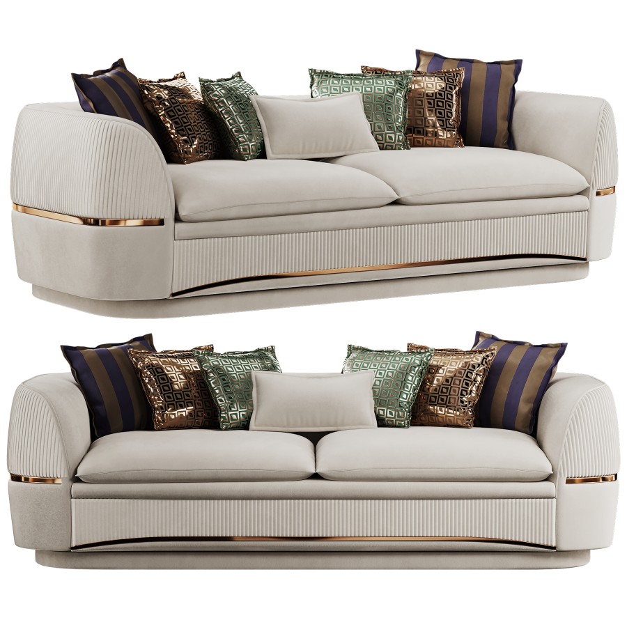 Diamond Sofa 3D Model for VRay, Corona | CGMood