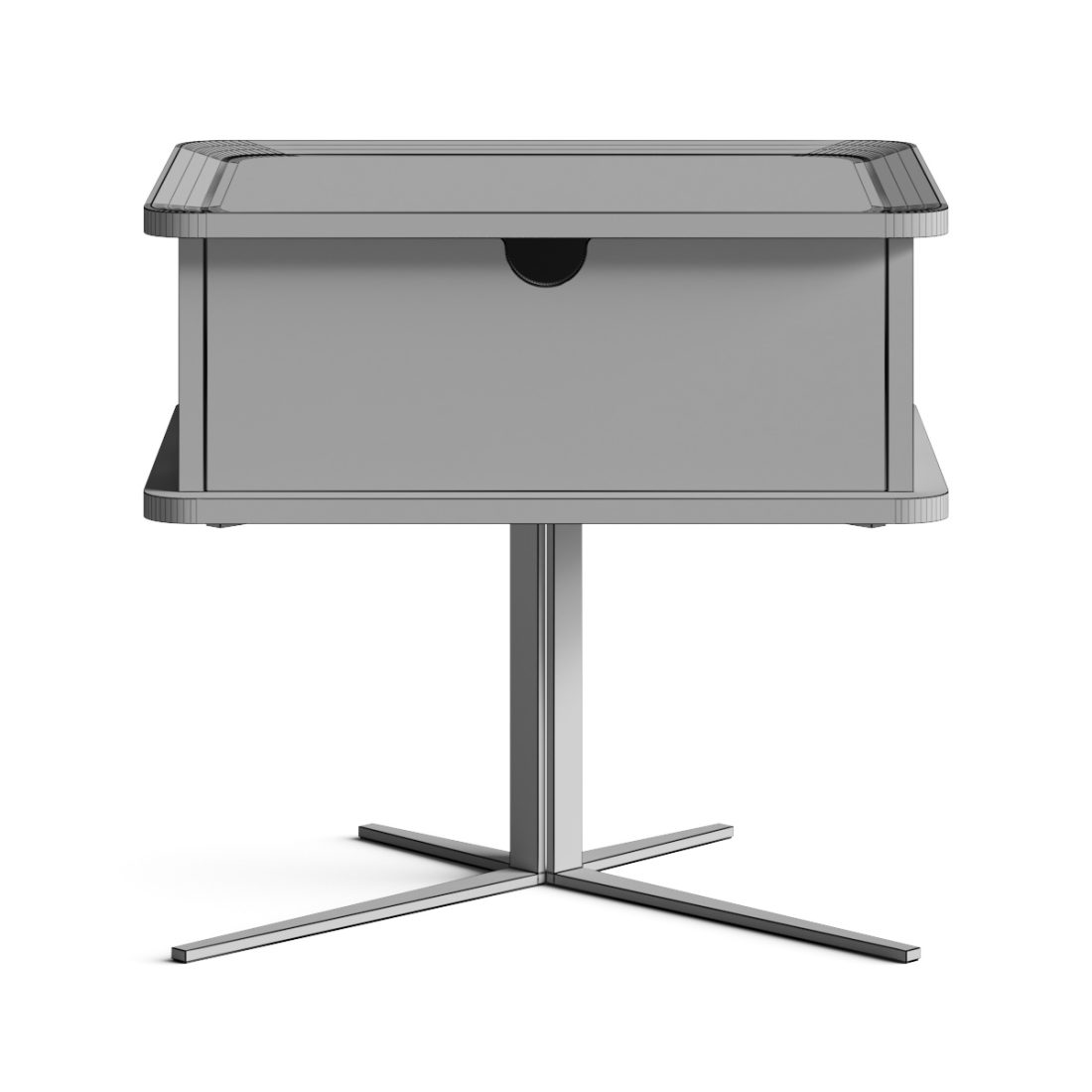 Bonaldo Nelson Bedside Table - 3D Model for VRay, Corona