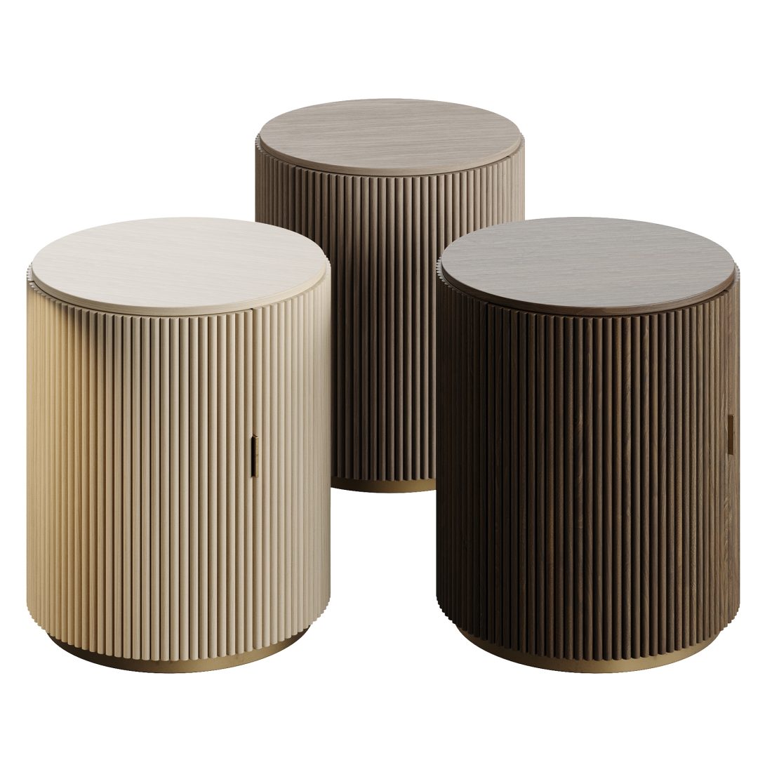 Shake Design Hege 5 Bedside Table - 3D Model for VRay, Corona
