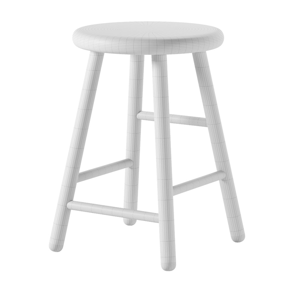 Oyoy - Moto Stool - 3D Model for Corona