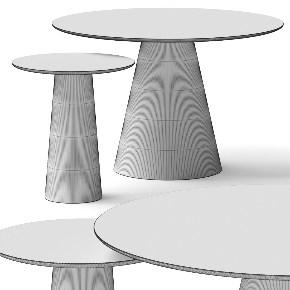 Arteriors In Stock Theodore End And Entry Tables S - 3D Model for VRay ...