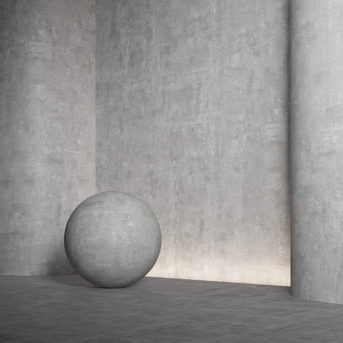 Decorative Plaster. Seamless Decorative Plaster 74 - 3D Model for Corona