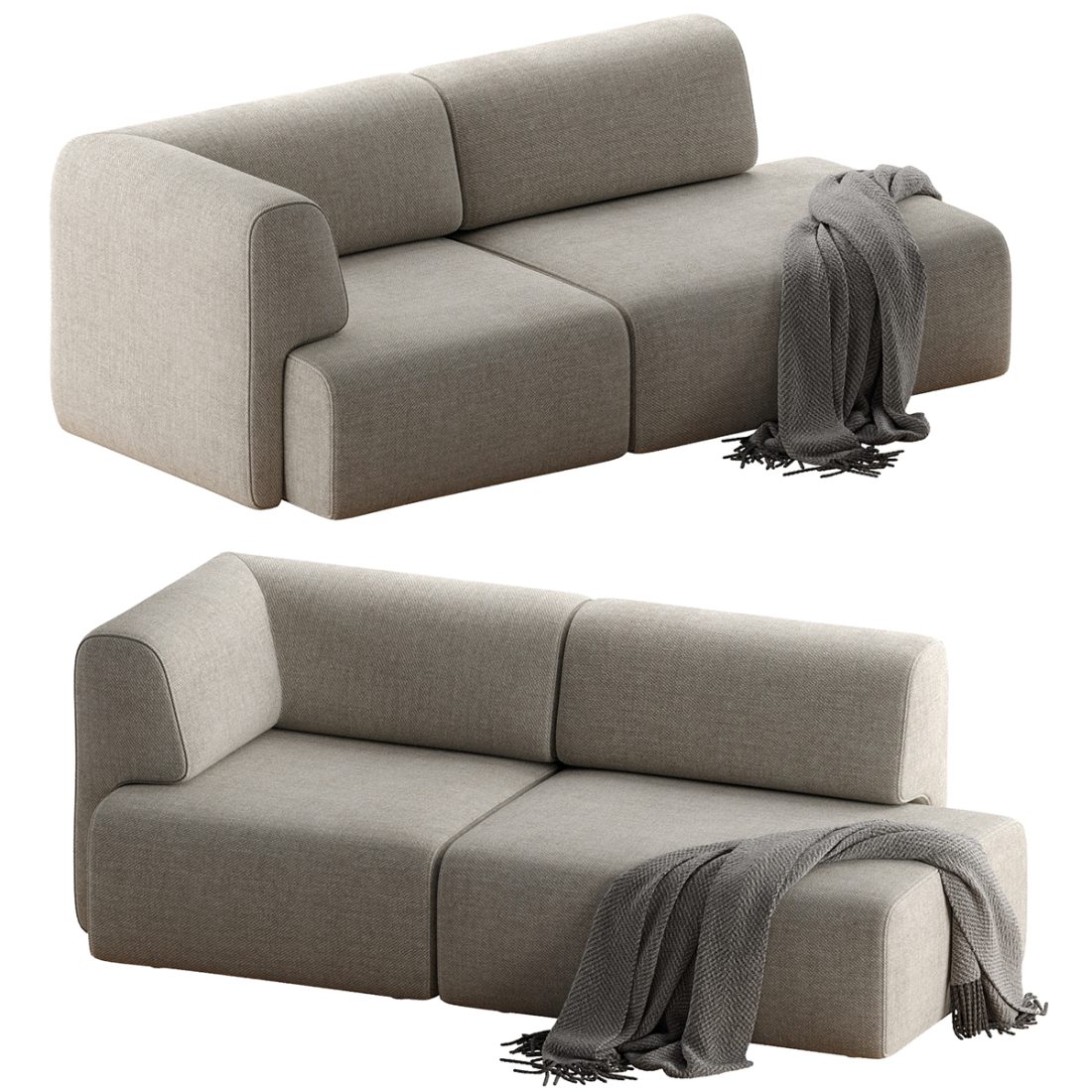 Sancal Duo Sofa 3D Model for Corona | CGMood