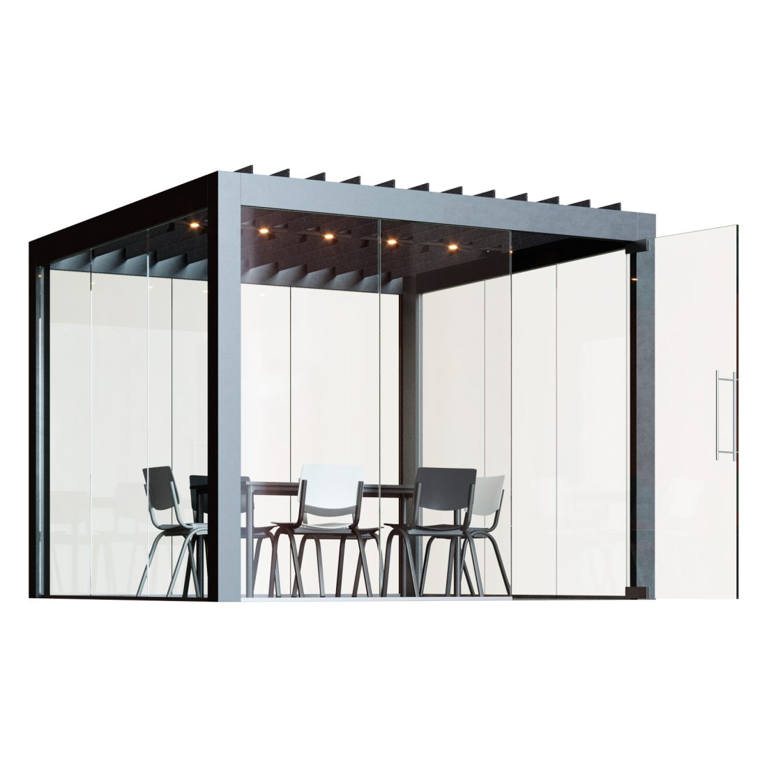 Office Cubicle Connection Rooms 3D Model for Corona | CGMood