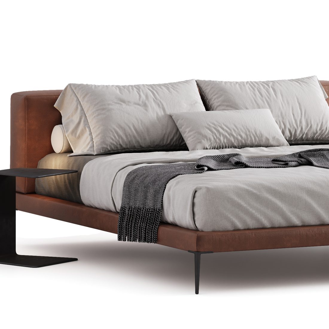 Bed Wittmann Joyce Cushion - 3D Model for Corona