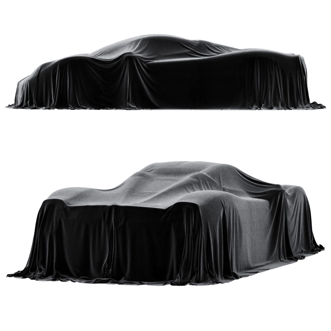 Car Cover Hypercar - 3D Model for Corona