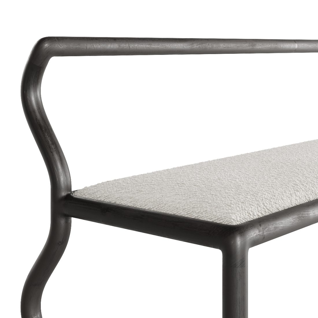 Squiggle Bench By Christopher Miano - 3D Model for Corona