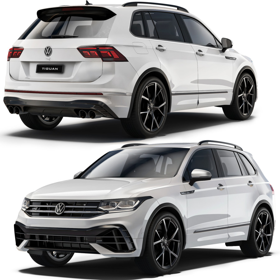 Volkswagen Tiguan R 2021 - 3D Model for VRay