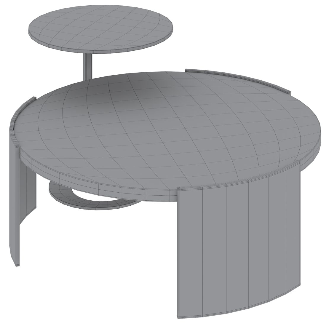 Coffee Table Tamera And Nielsen By Interior Secret - 3D Model for VRay ...