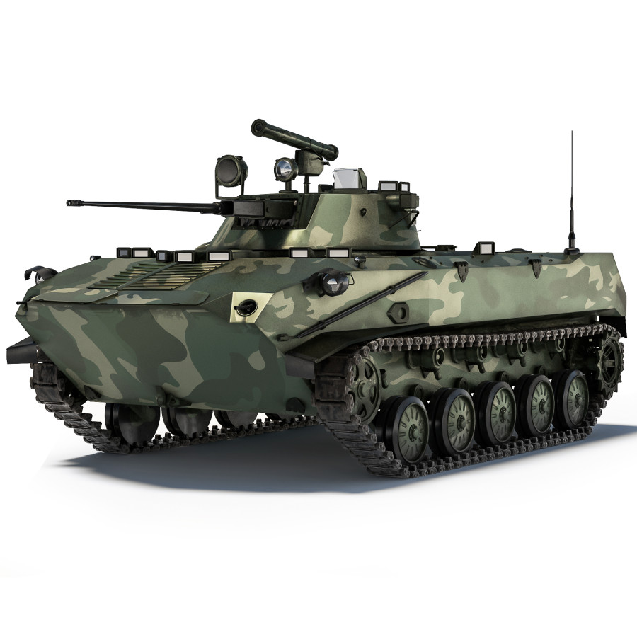 Bmd-2 1985 3D Model for VRay | CGMood