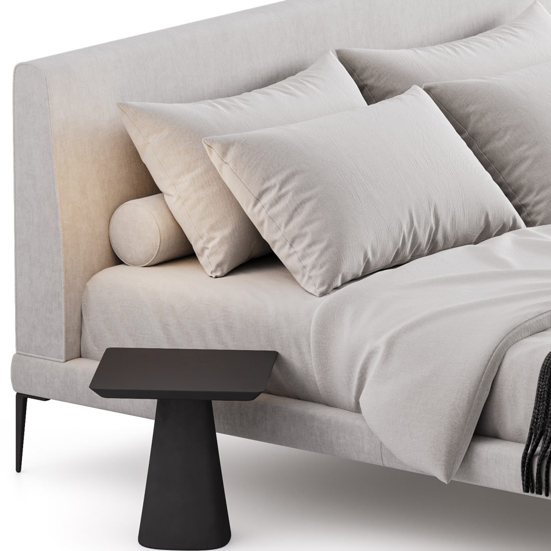 Boconcept Arlington Bed - 3D Model for Corona
