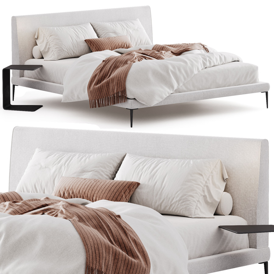 Boconcept Arlington Bed - 3D Model for Corona