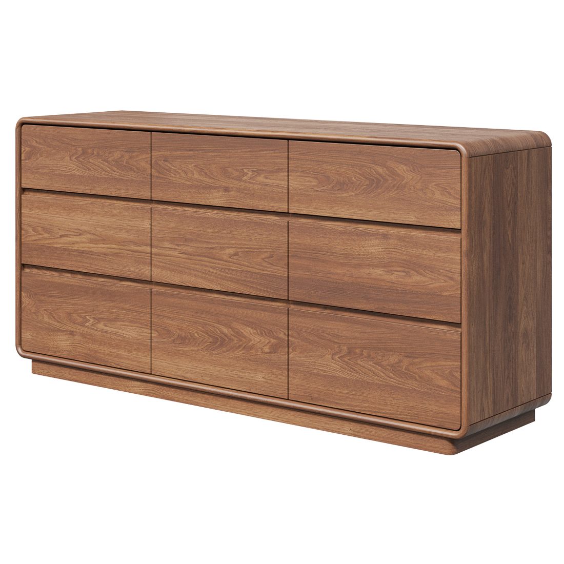 Gva Wood Solid Wood Chest Of Drawers - 3D Model for VRay, Corona